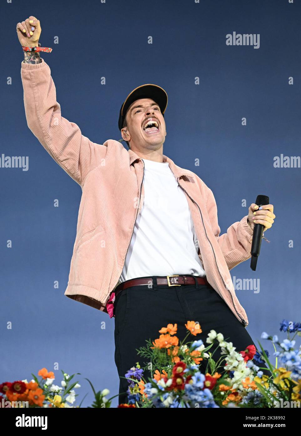 Berlin, Germany. 25th Sep, 2022. Rapper Casper (Benjamin Griffey ...