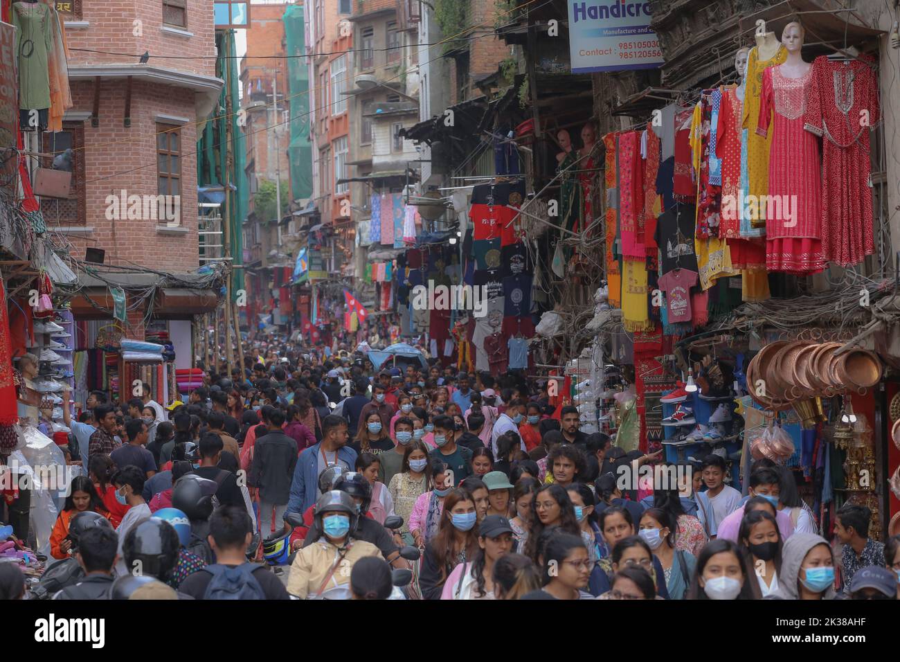 Kathmandu, Nepal. 25th Sep, 2022. On September.25, 2022 in Kathmandu ...