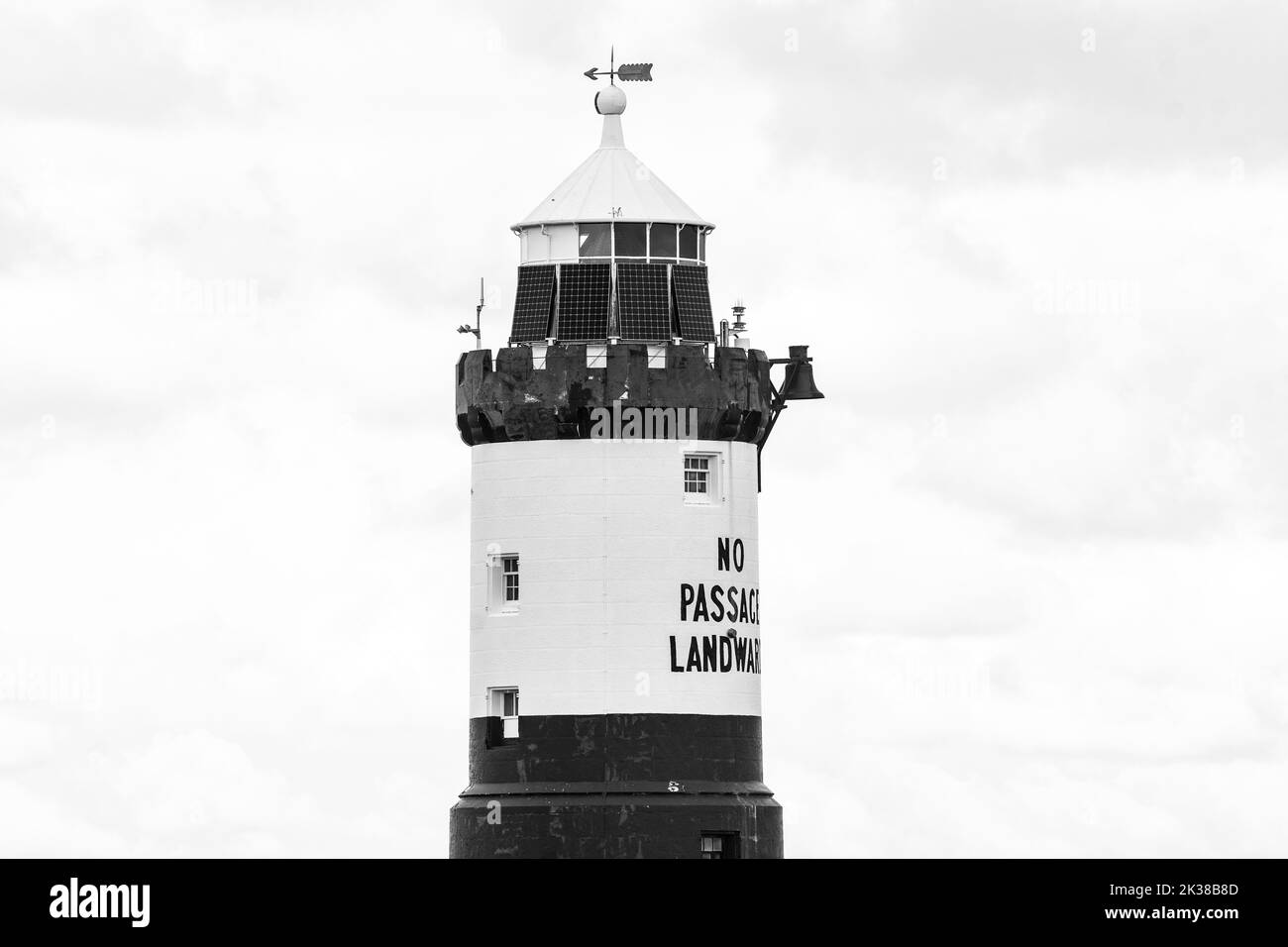 Penmon Lighthouse / Trwyn Du Lighthouse Stock Photo - Alamy