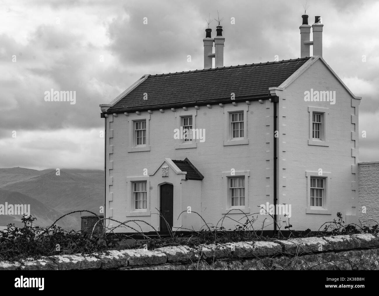Penmon Lighthouse / Trwyn Du Lighthouse Stock Photo - Alamy