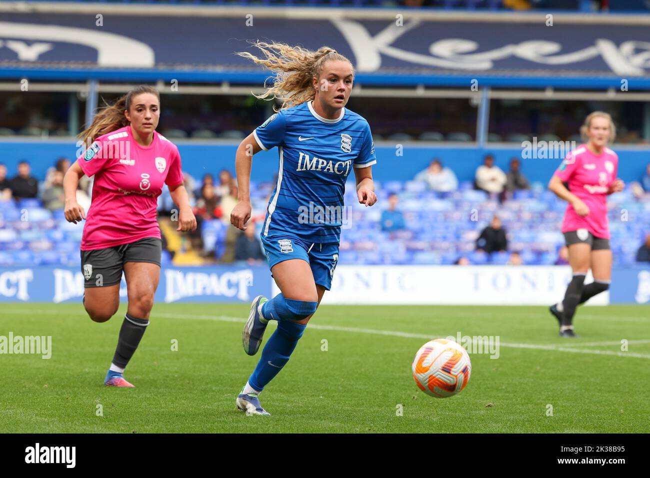 Birmingham, UK. 25th Sep, 2022. Charlie Devlin #23 of Birmingham City ...