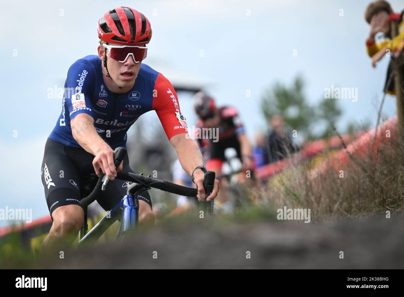 Dutch Pim Ronhaar pictured in action during the men elite race of the ...