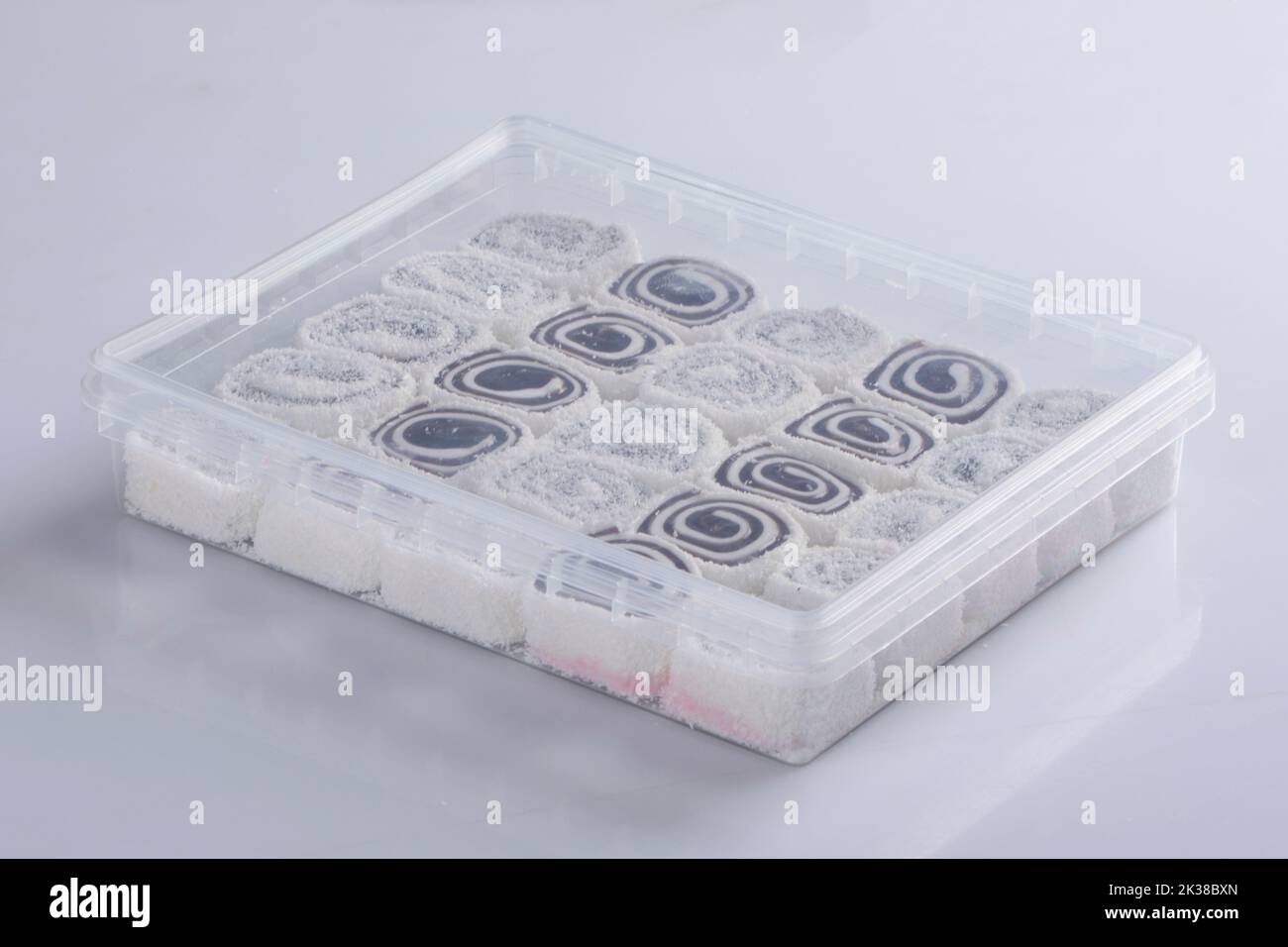 Traditional turkish coffee and turkish delight on white background ...