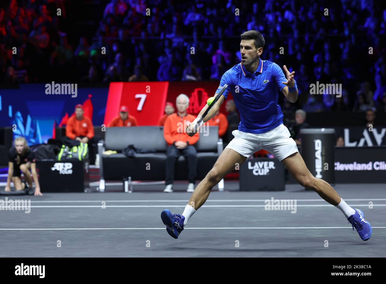 London, UK. 25th September 2022; O2, London England: Laver Cup ...