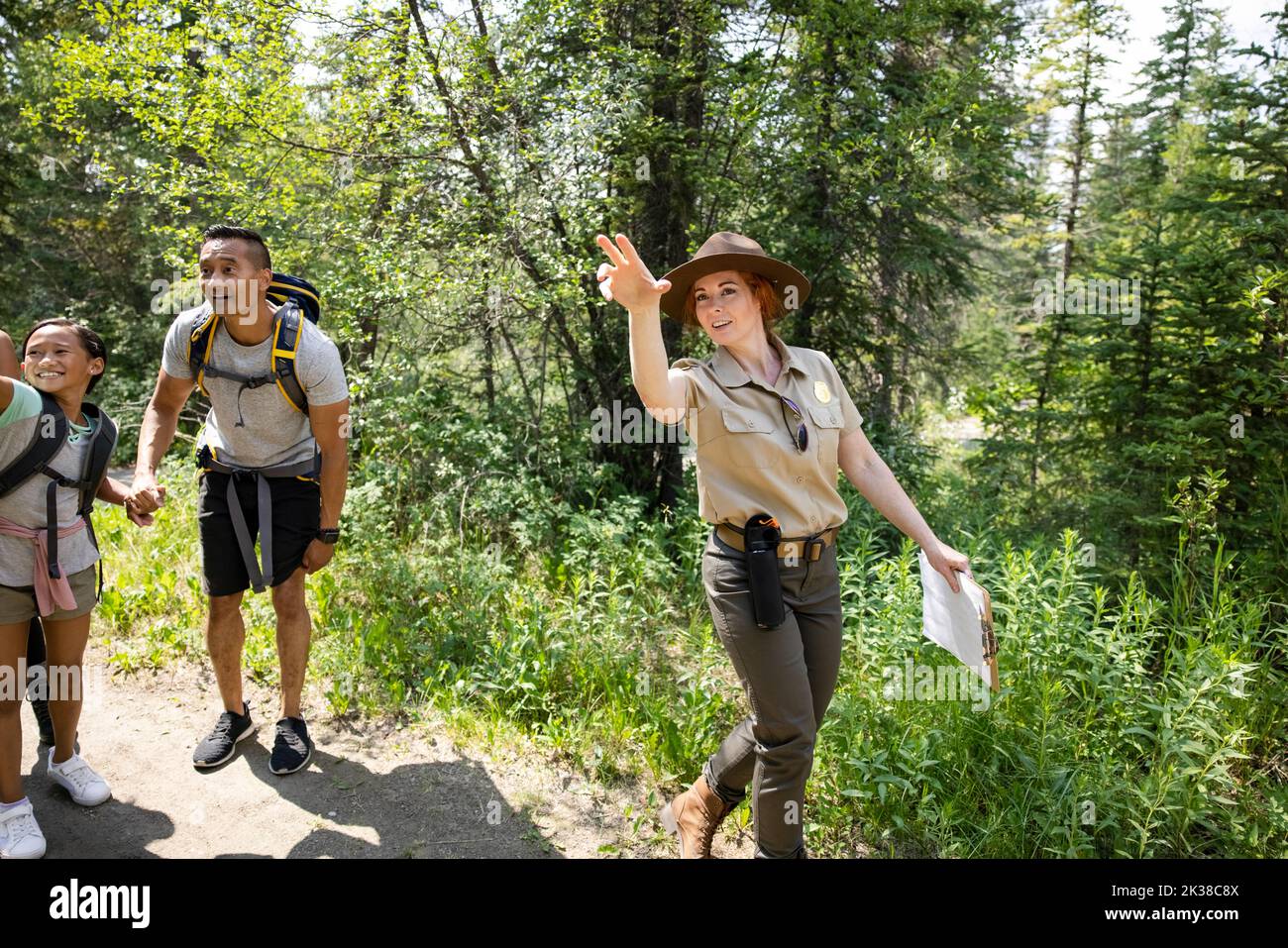 Child wildlife trail hi-res stock photography and images - Alamy