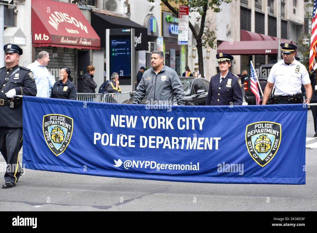 New York City, United States. 25th Sep, 2022. NYPD Deputy Commissioner ...