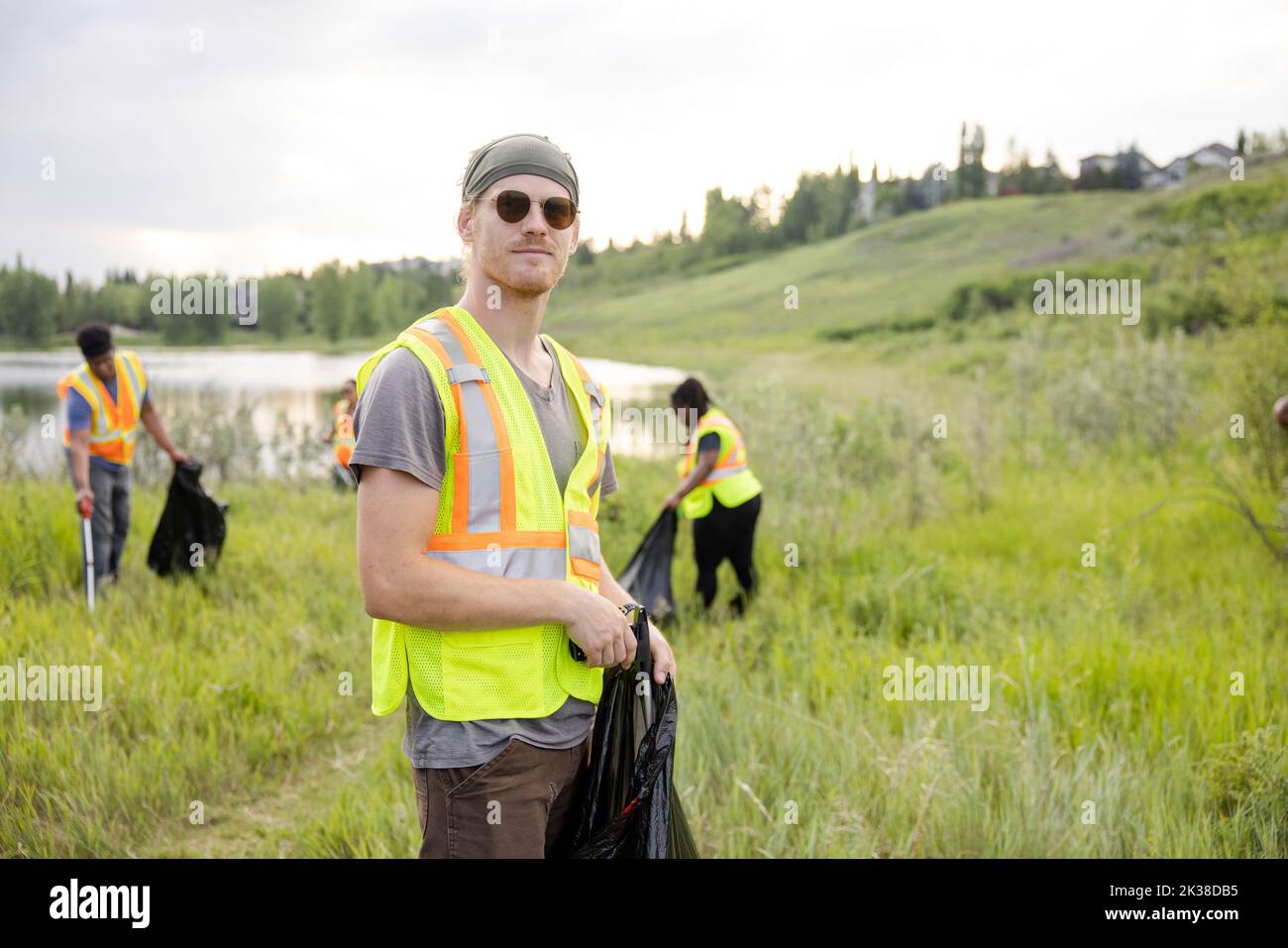 Refuse sack litter pick hi-res stock photography and images - Alamy