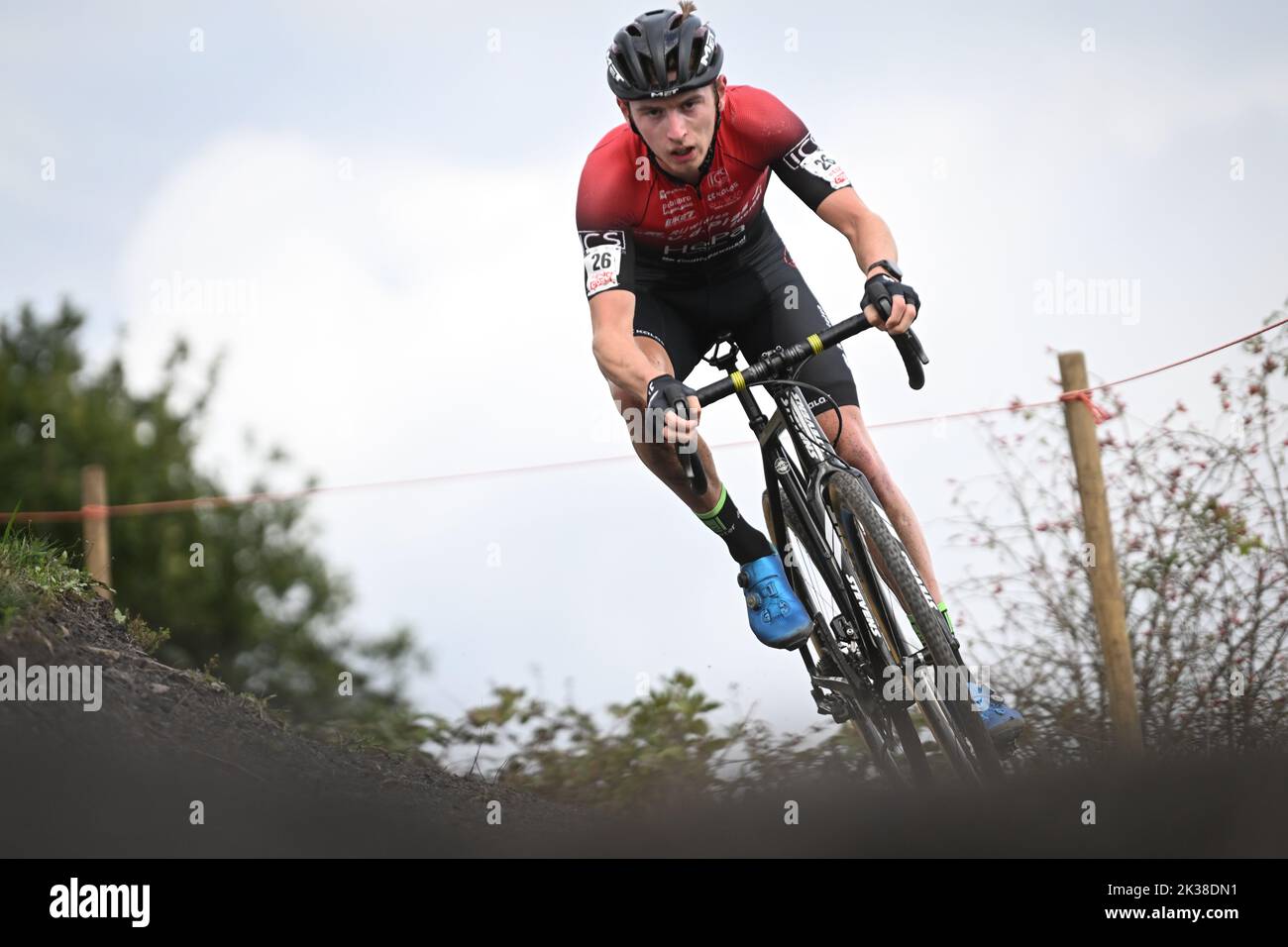 Belgian Wout Vervoort pictured in action during the men elite race of ...