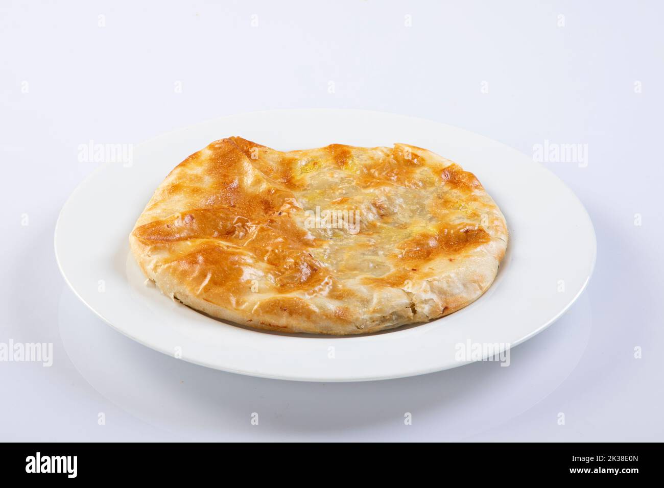paratha isolated on white background Stock Photo - Alamy