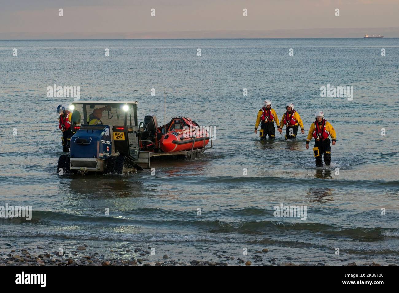 Lifeboat launch and recovery vehicle hi-res stock photography and ...