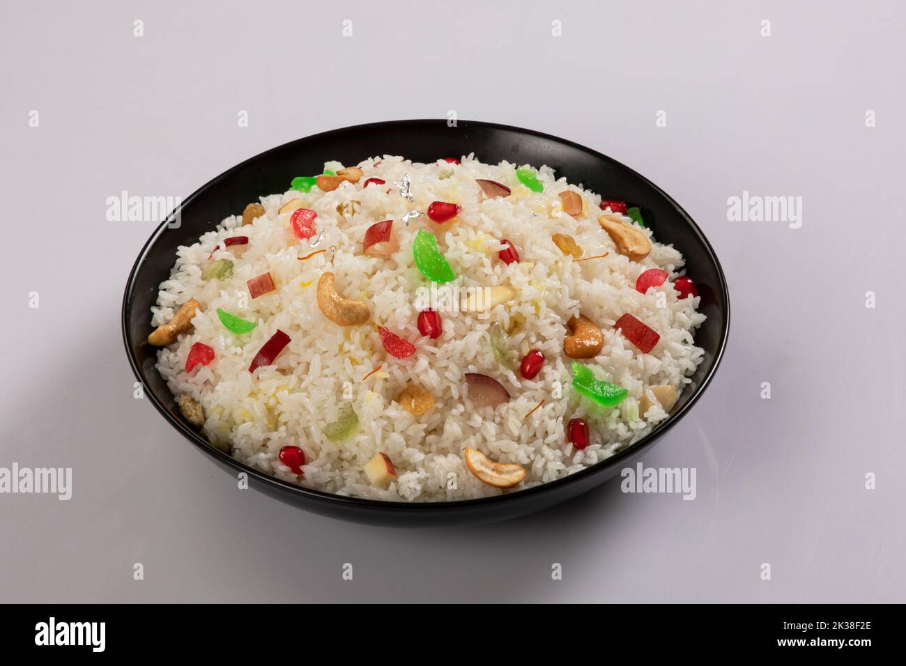 Star anise placed on cooked rice with use of selective focus on a ...