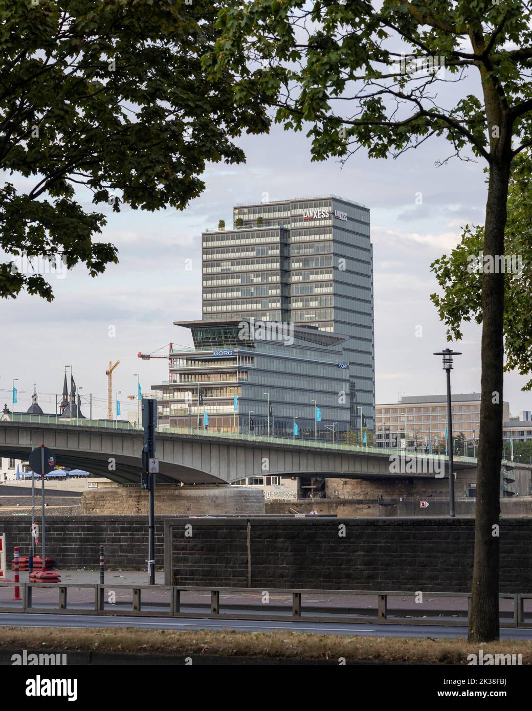 Lanxess headquarters in Cologne on a bright day Stock Photo - Alamy