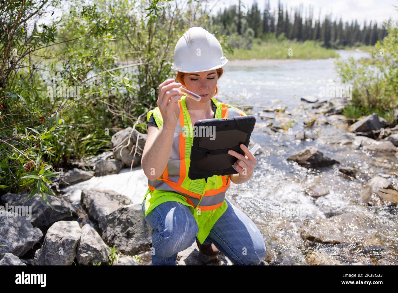 Checking water sample hi-res stock photography and images - Alamy