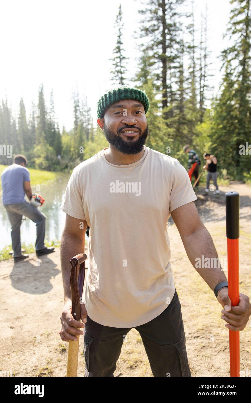 Conservation work river hi-res stock photography and images - Alamy