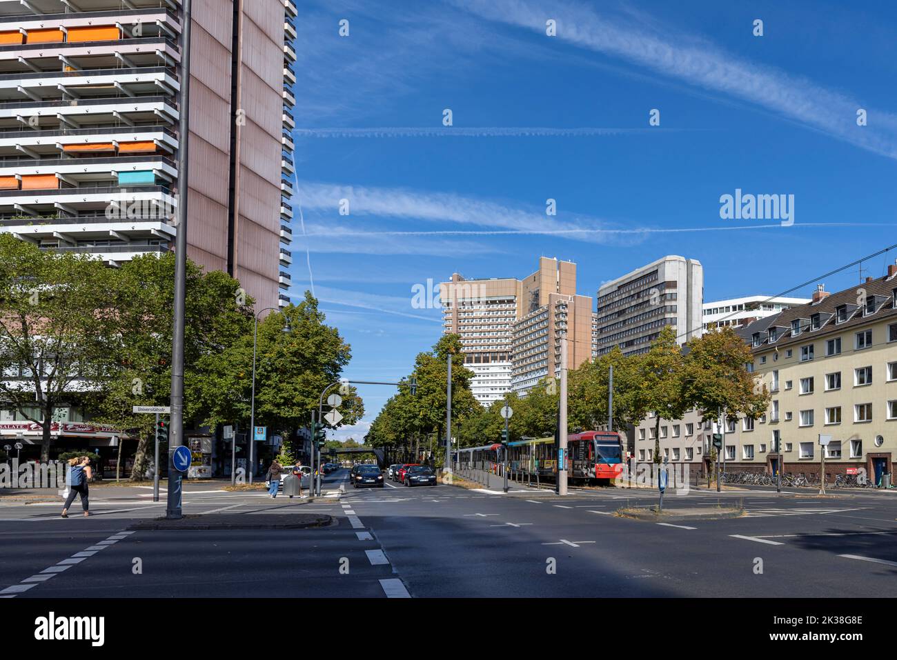 Versatile architecture in German city of Cologne Stock Photo - Alamy