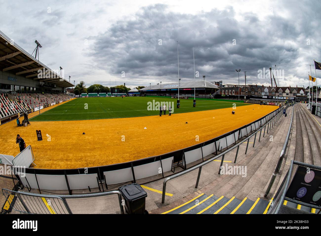 Rodney parade stadium rugby hi-res stock photography and images - Alamy