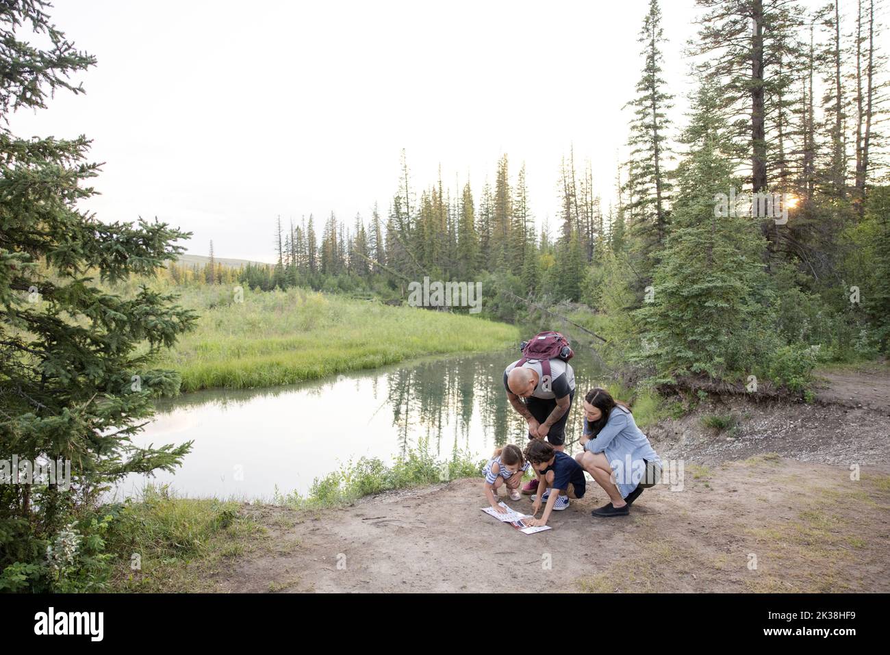 Family path hi-res stock photography and images - Alamy