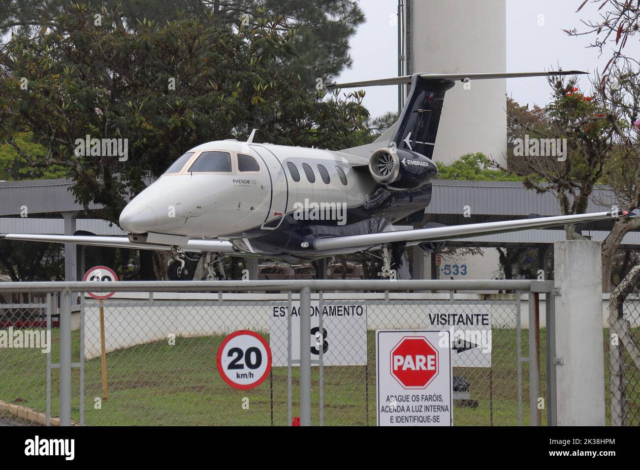 Sao Jose dos Campos, Sao Paulo, Brazil - September 21, 2022: Embraer ...