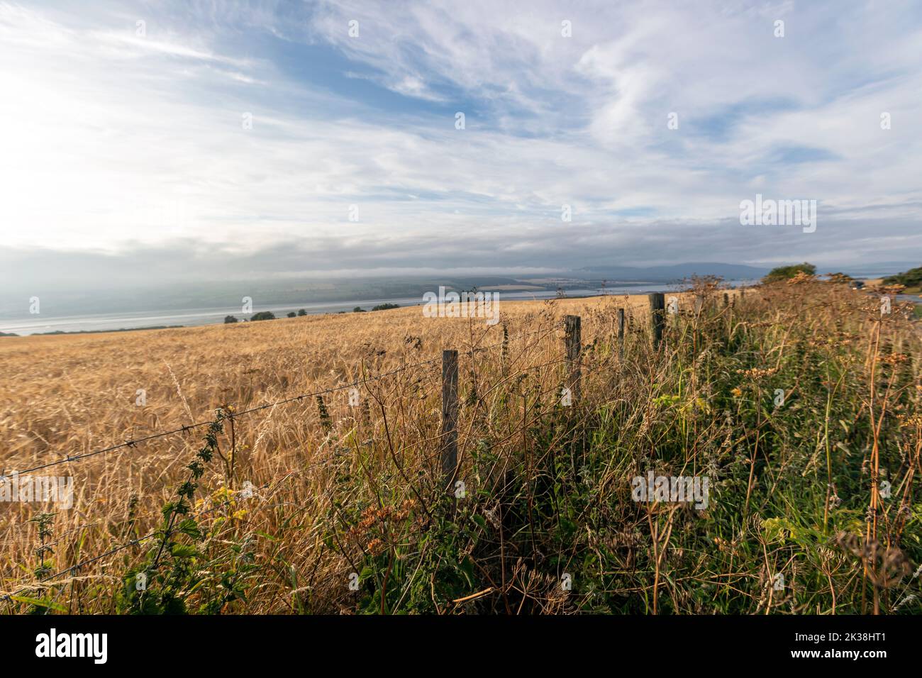 Dornoch Firth , Tain, County of Ross, Highlands of Scotland. UK Stock ...
