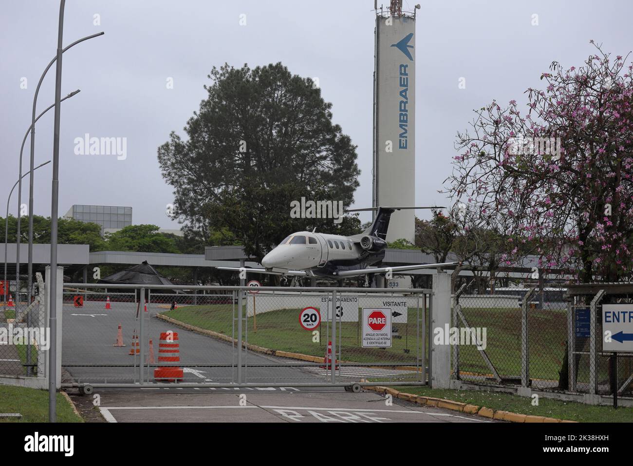 Sao Jose dos Campos, Sao Paulo, Brazil - September 21, 2022: Embraer ...