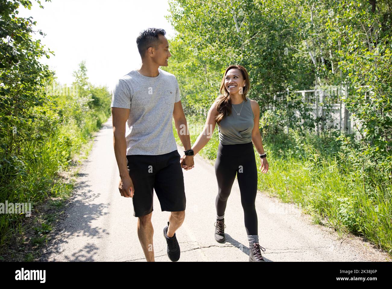 Man walking down road hi-res stock photography and images - Alamy