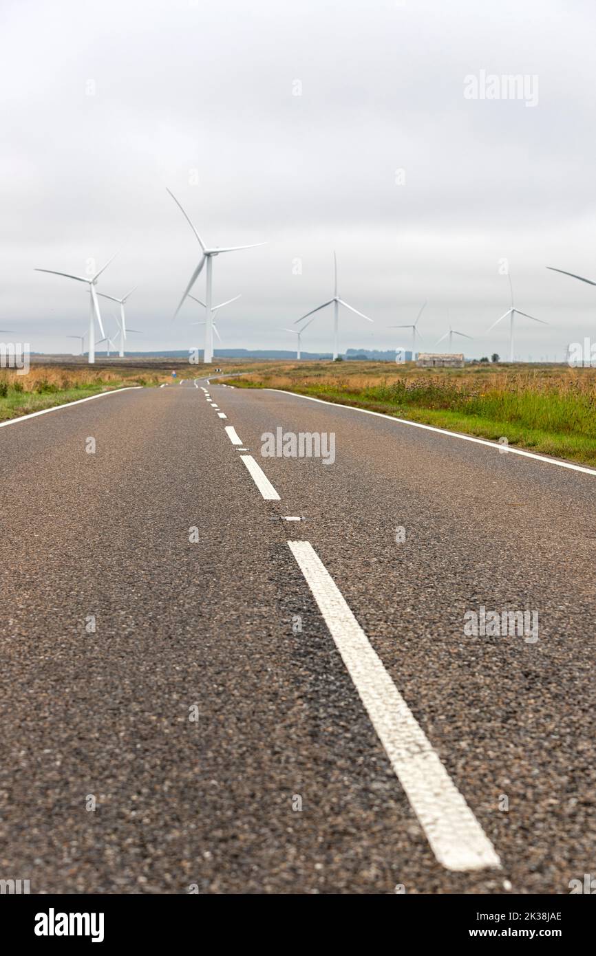 Wind farm along a9 hi-res stock photography and images - Alamy