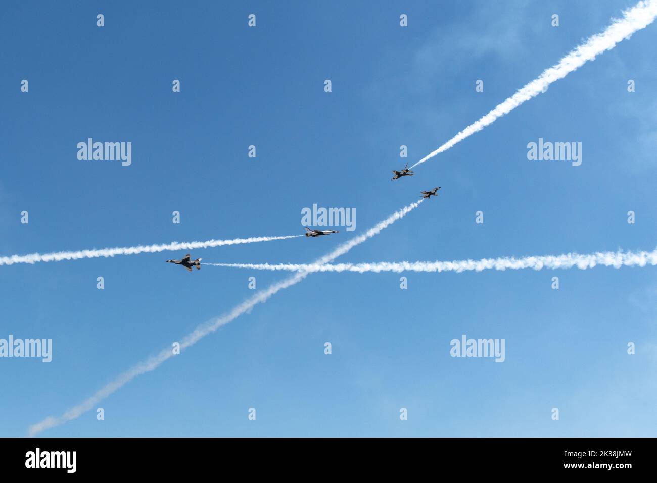 The Air Force Thunderbirds Demonstration Team Performance at Hill Air ...