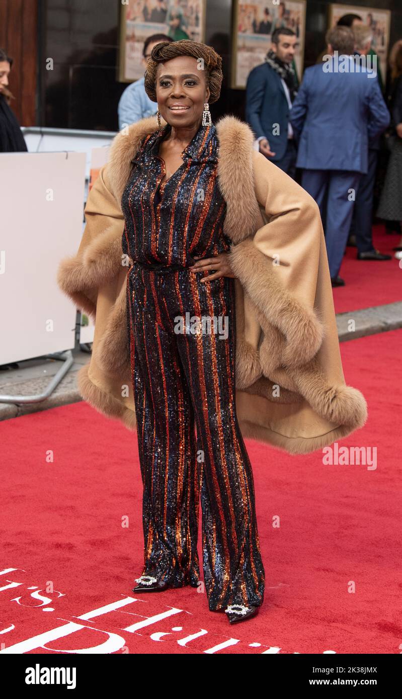 London, UK. 25th September, 2022. Ellen Thomas attends the UK Premiere ...