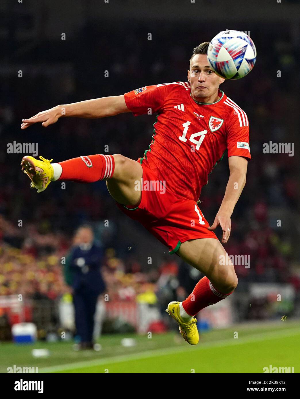 Wales' Connor Roberts during the UEFA Nations League Group A Match at ...