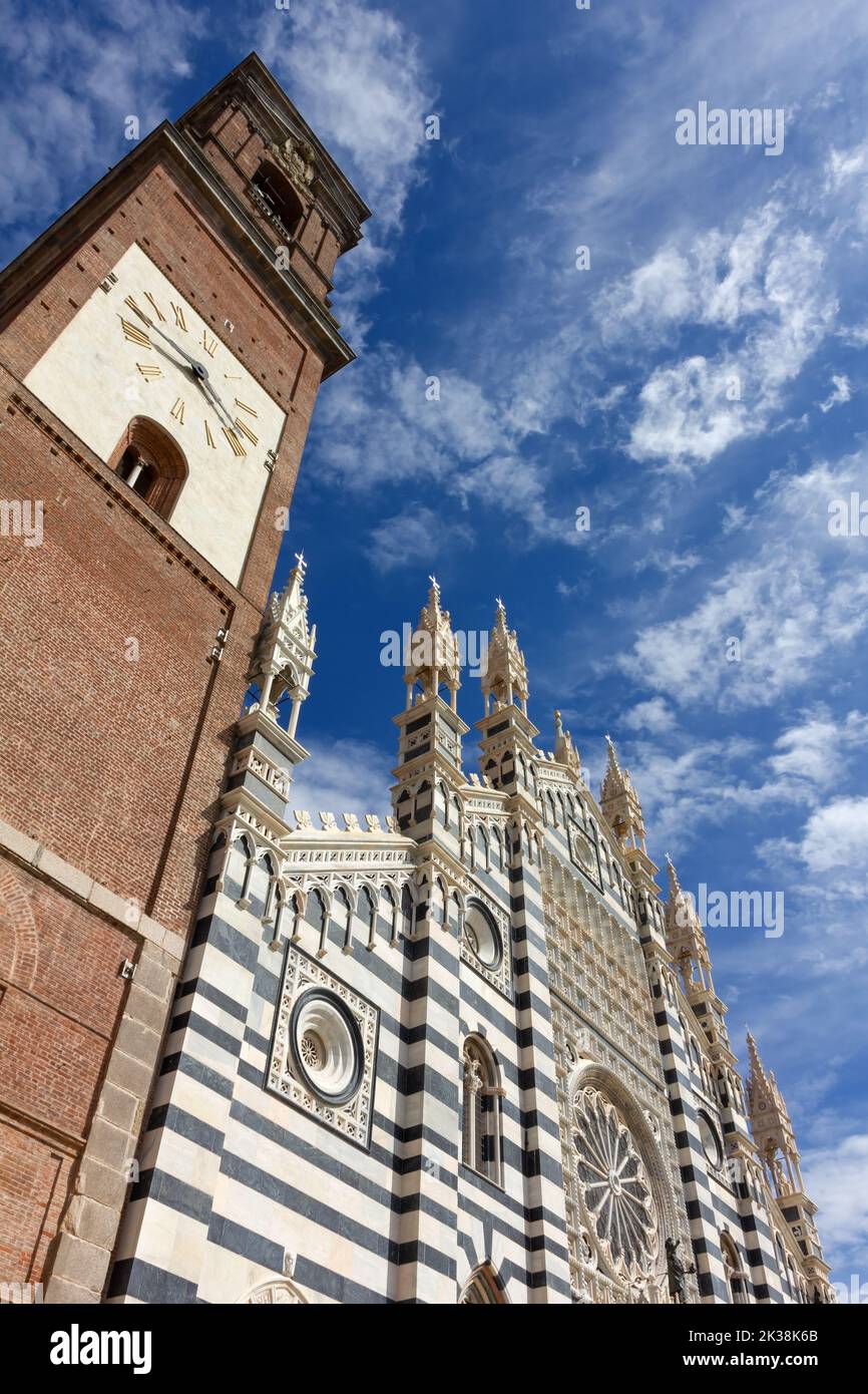 Exterior of the Duomo of Monza, Italy Stock Photo - Alamy