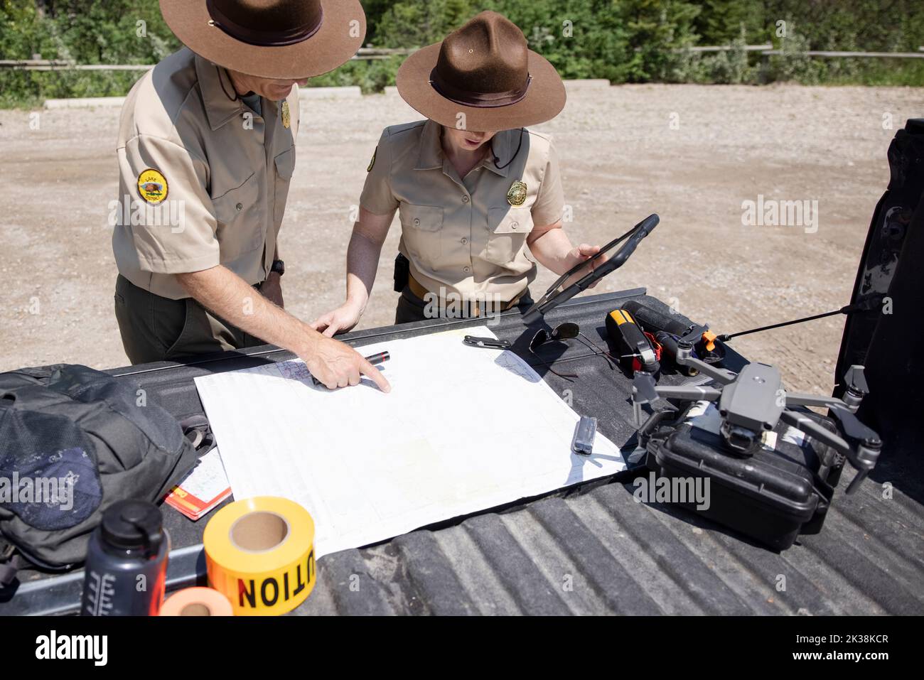 Looking back on the road hi-res stock photography and images - Alamy