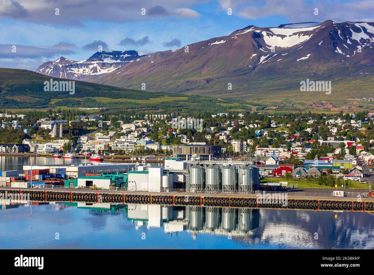 Commercial Port, Akureyri, Iceland, Europe Stock Photo - Alamy