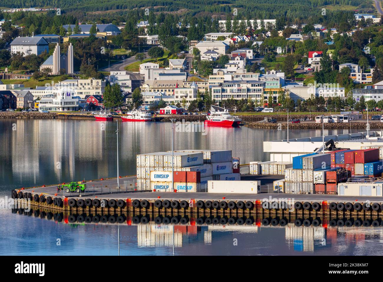Container port akureyri hi-res stock photography and images - Alamy