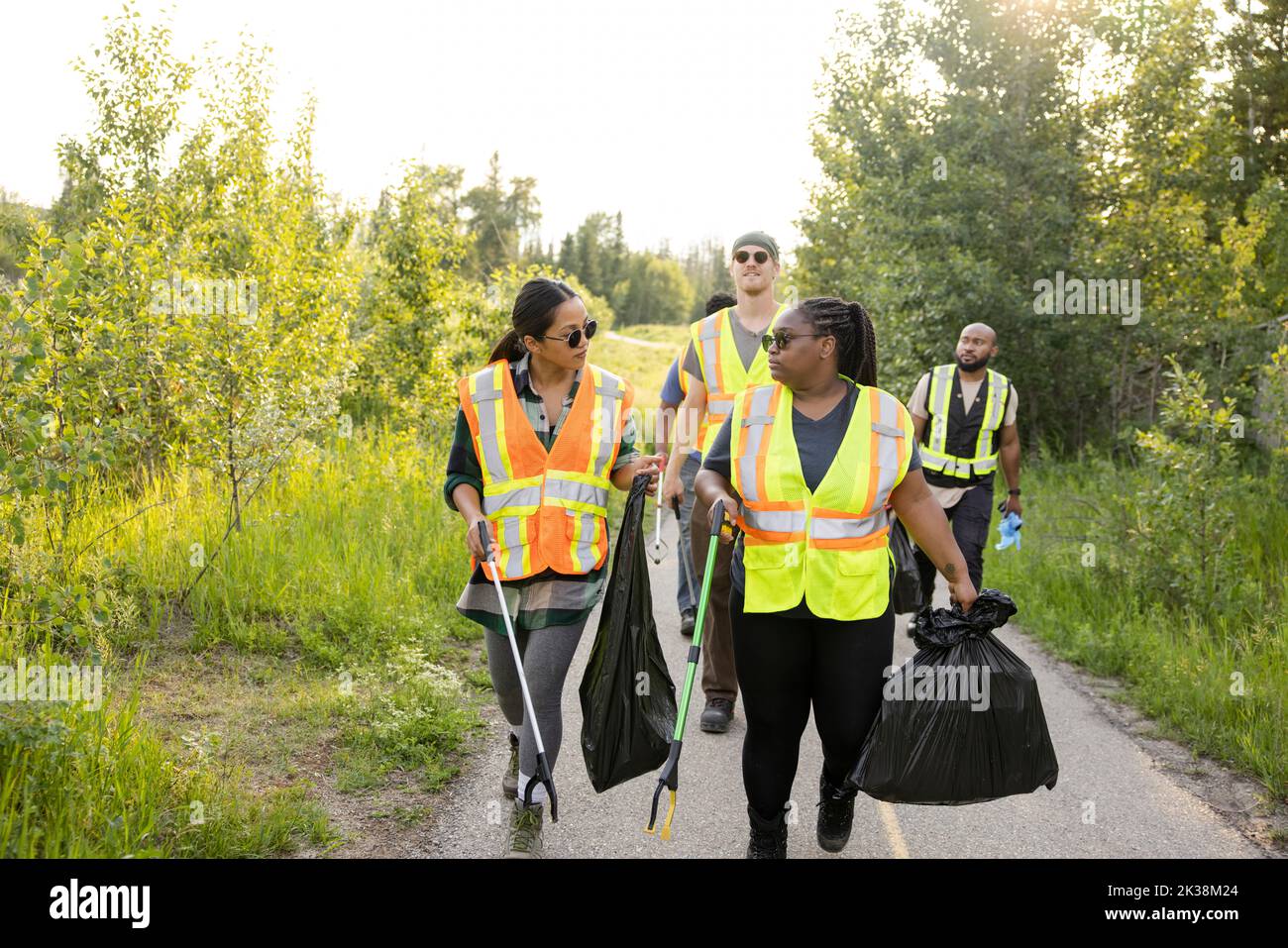 Refuse sack litter pick hi-res stock photography and images - Alamy