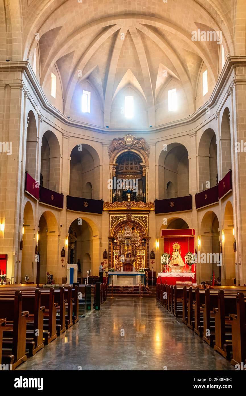 Co-Cathedral of San Nicolas de Bari, medieval church architecture in ...