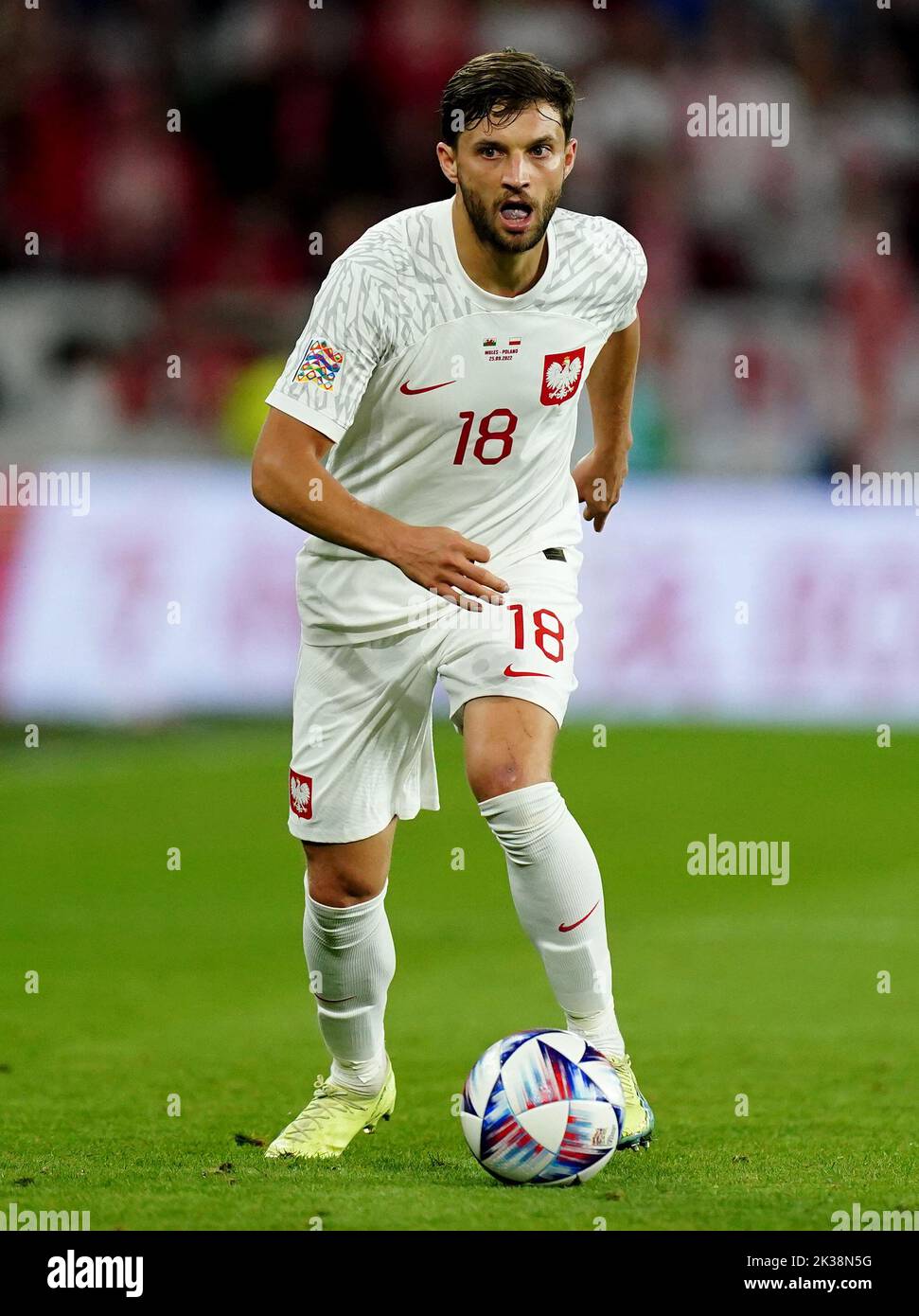 Poland’s Bartosz Bereszynski in action during the UEFA Nations League ...