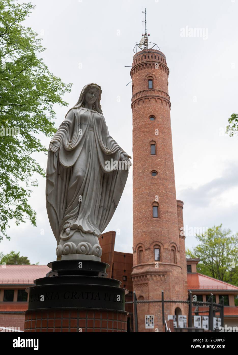 Koszalin, Poland - May 25, 2022: Sanctuary on Gora Chelmska in Koszalin ...