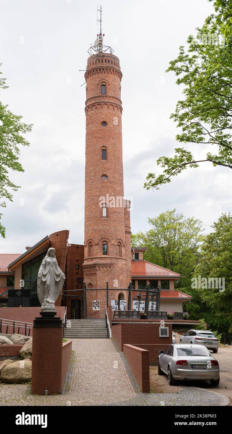 Koszalin, Poland - May 25, 2022: Sanctuary on Gora Chelmska in Koszalin ...