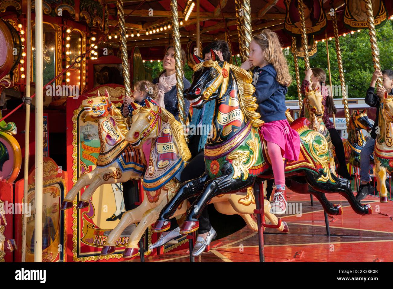 Carnival fair funfair amusement hi-res stock photography and images - Alamy