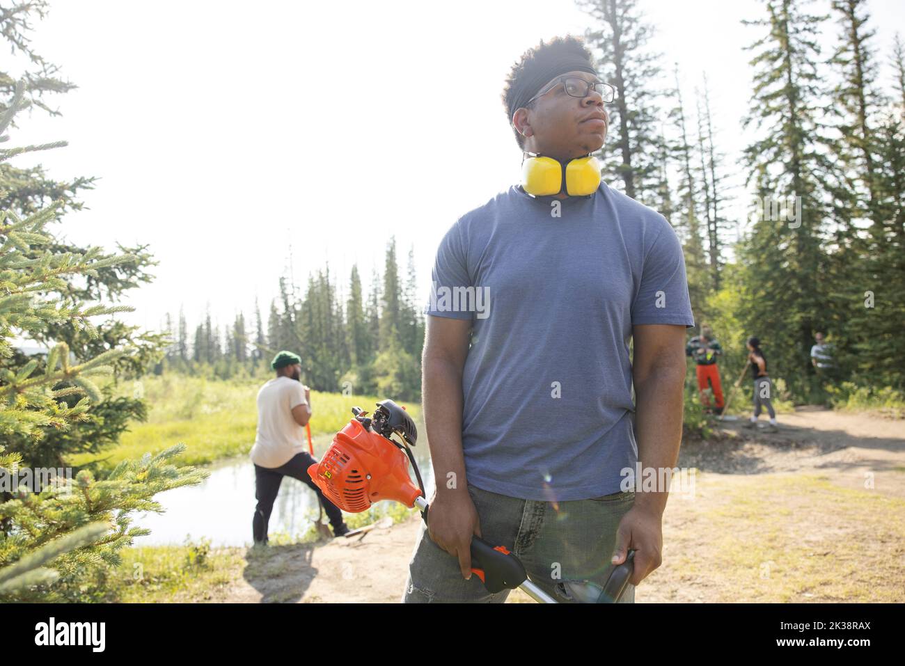 Conservation work river hi-res stock photography and images - Alamy