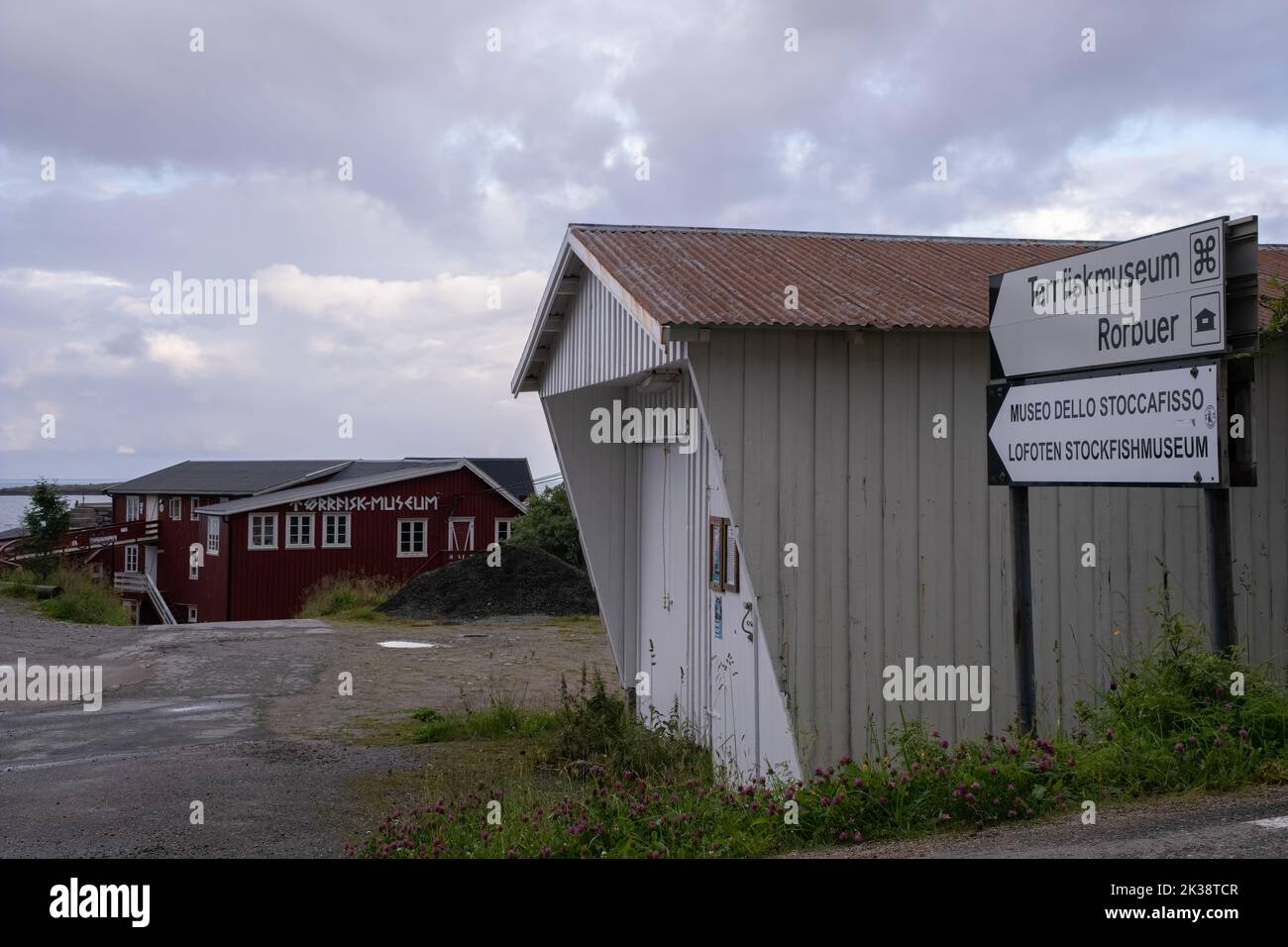 A I Lofoten, Sorvagen Norway - July 18, 2022: Beautiful scenery of A I ...