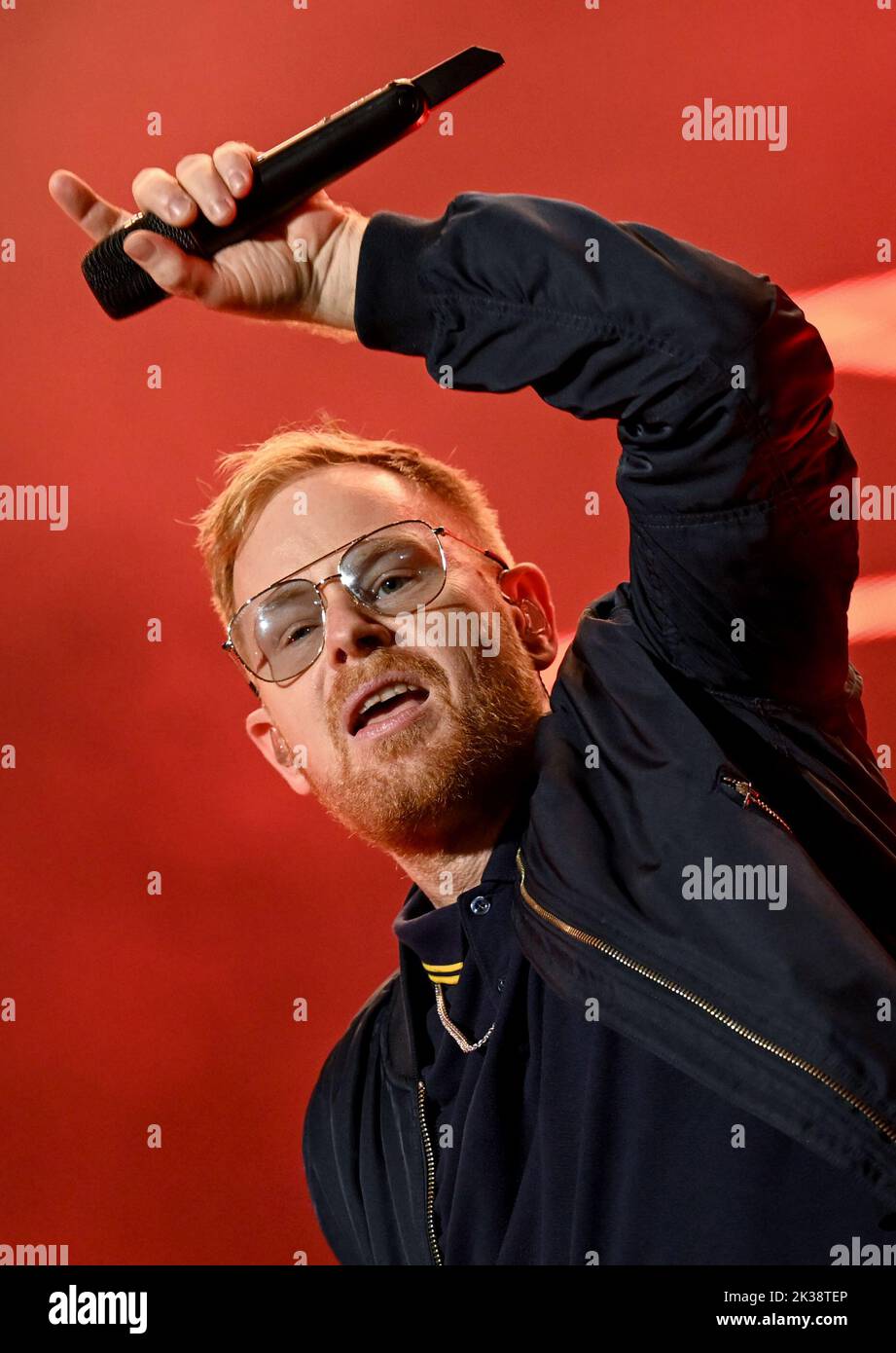 Berlin, Germany. 25th Sep, 2022. Singer Peter Fox from the band Seeed ...