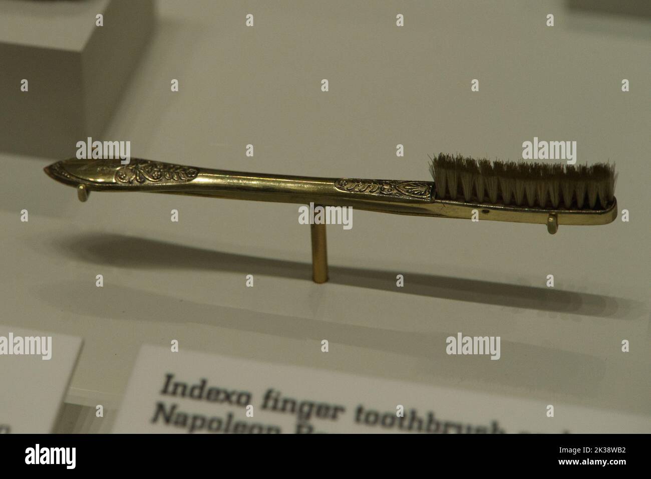 Napoleon Bonaparte toothbrush Stock Photo - Alamy