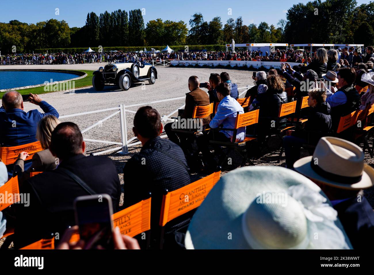 Hispano-Suiza during the 6th edition of the Chantilly Arts & Elegance ...