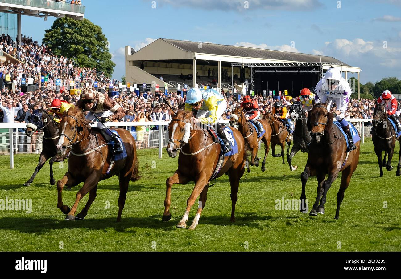 Scenes from Day 1 of the Tribute Weekend Meeting at York Racecourse on ...