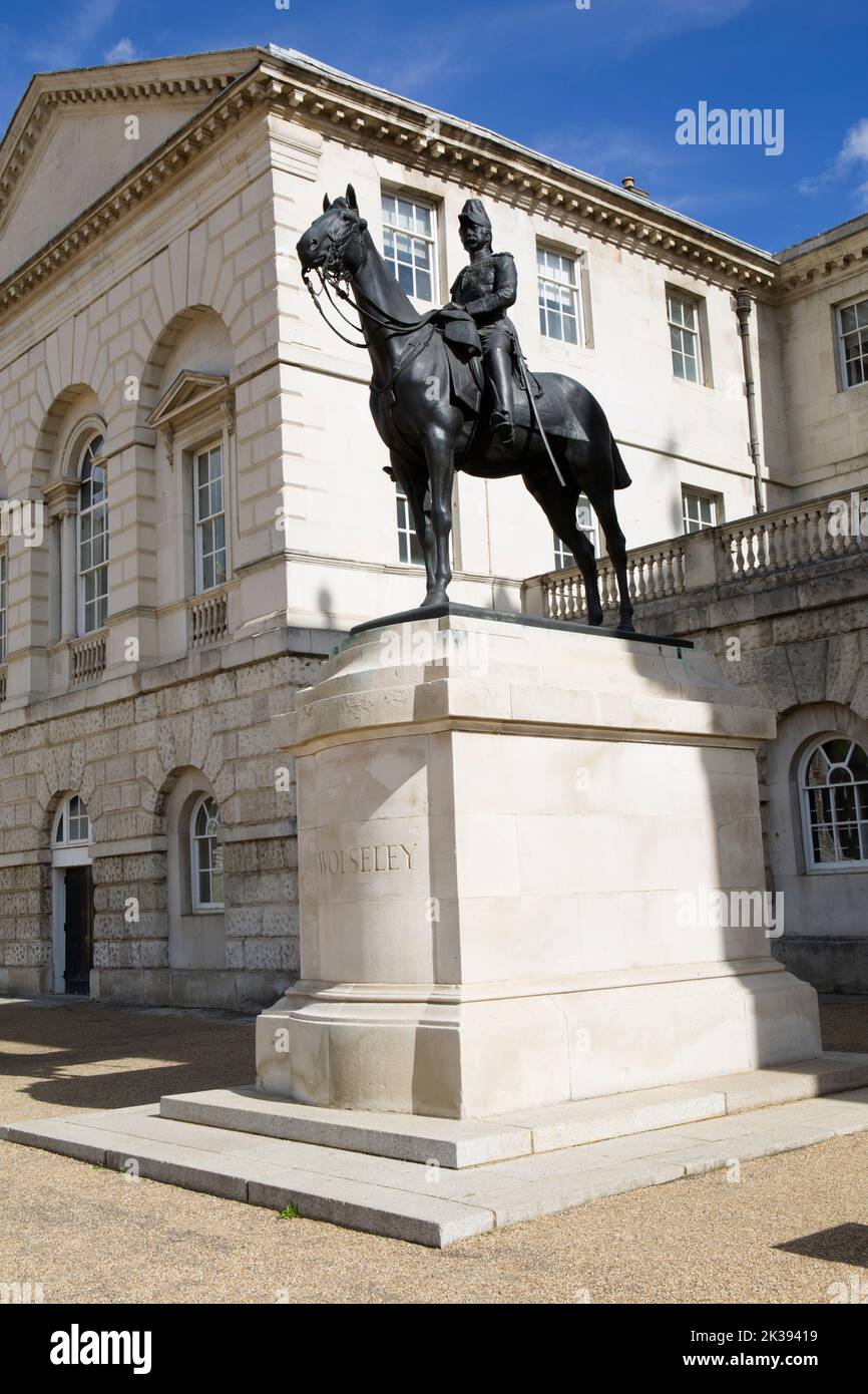 Field Marshall Viscount Wolseley Statue Horse Guards Parade London ...