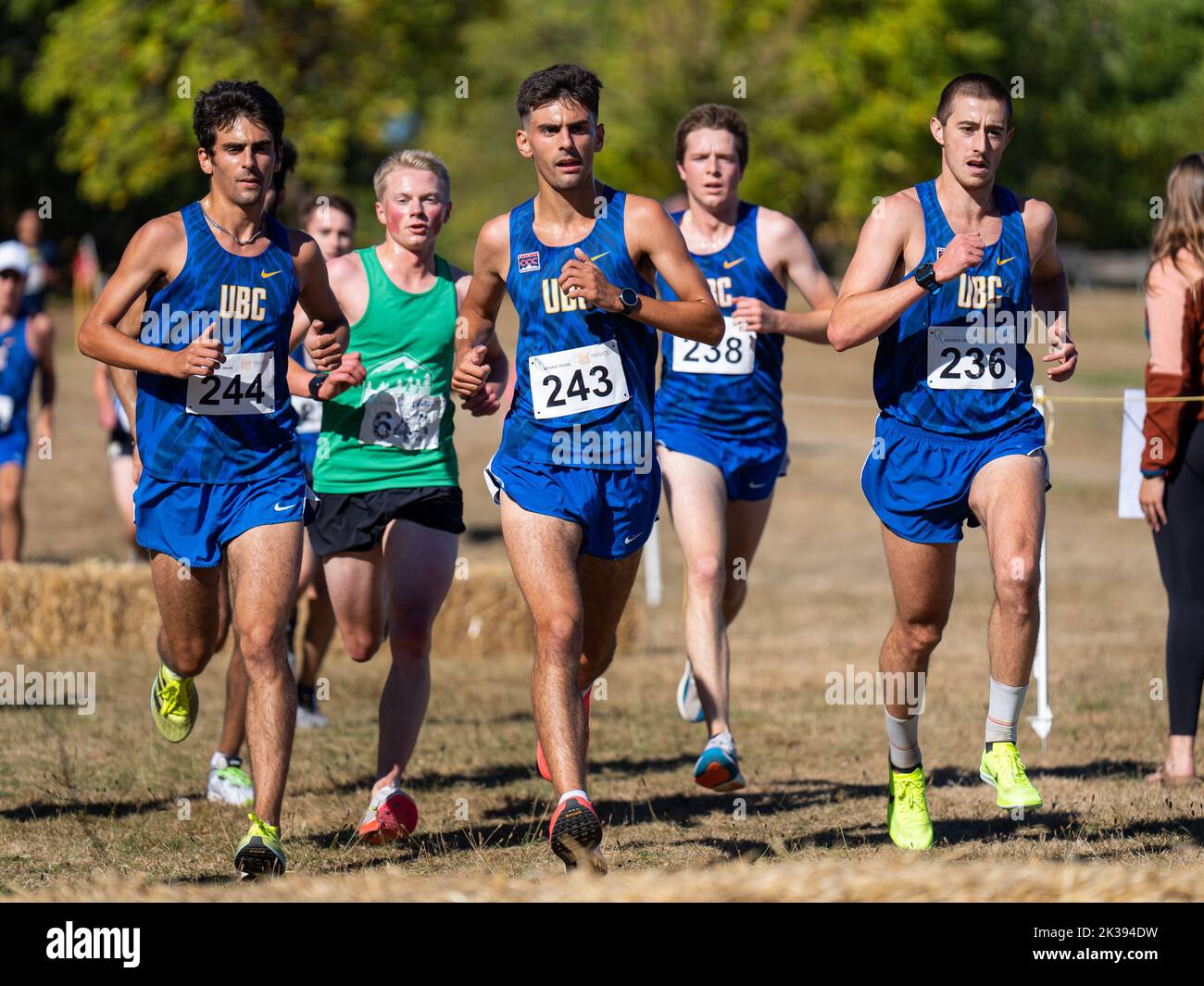 Vancouver, Canada. 25th Sep, 2022. Pictured left to right, Riley Miller ...