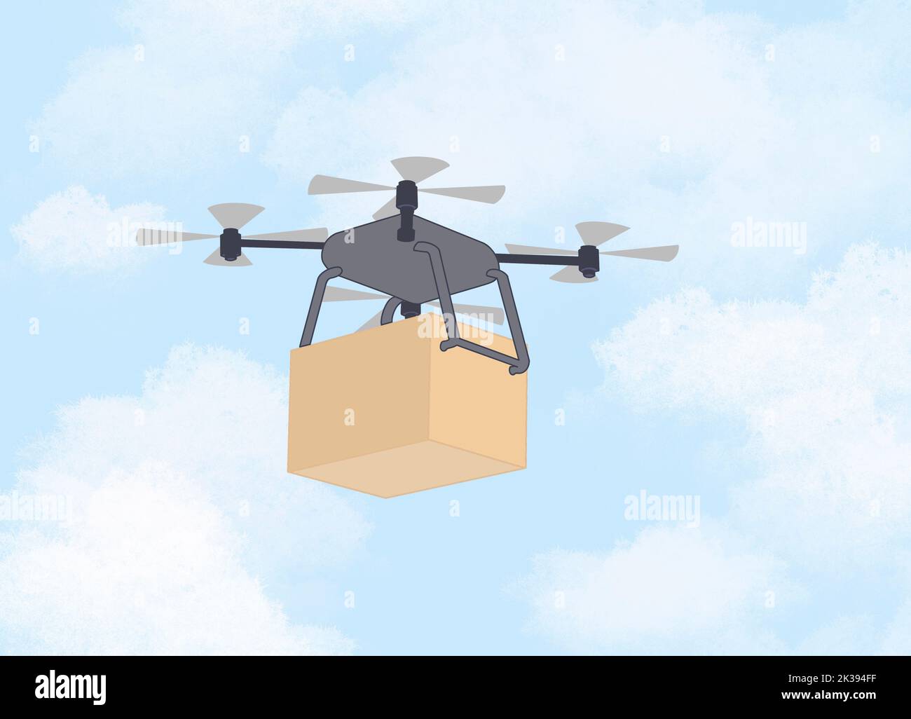 New flying technology, plane, drone, helicopter Stock Photo - Alamy