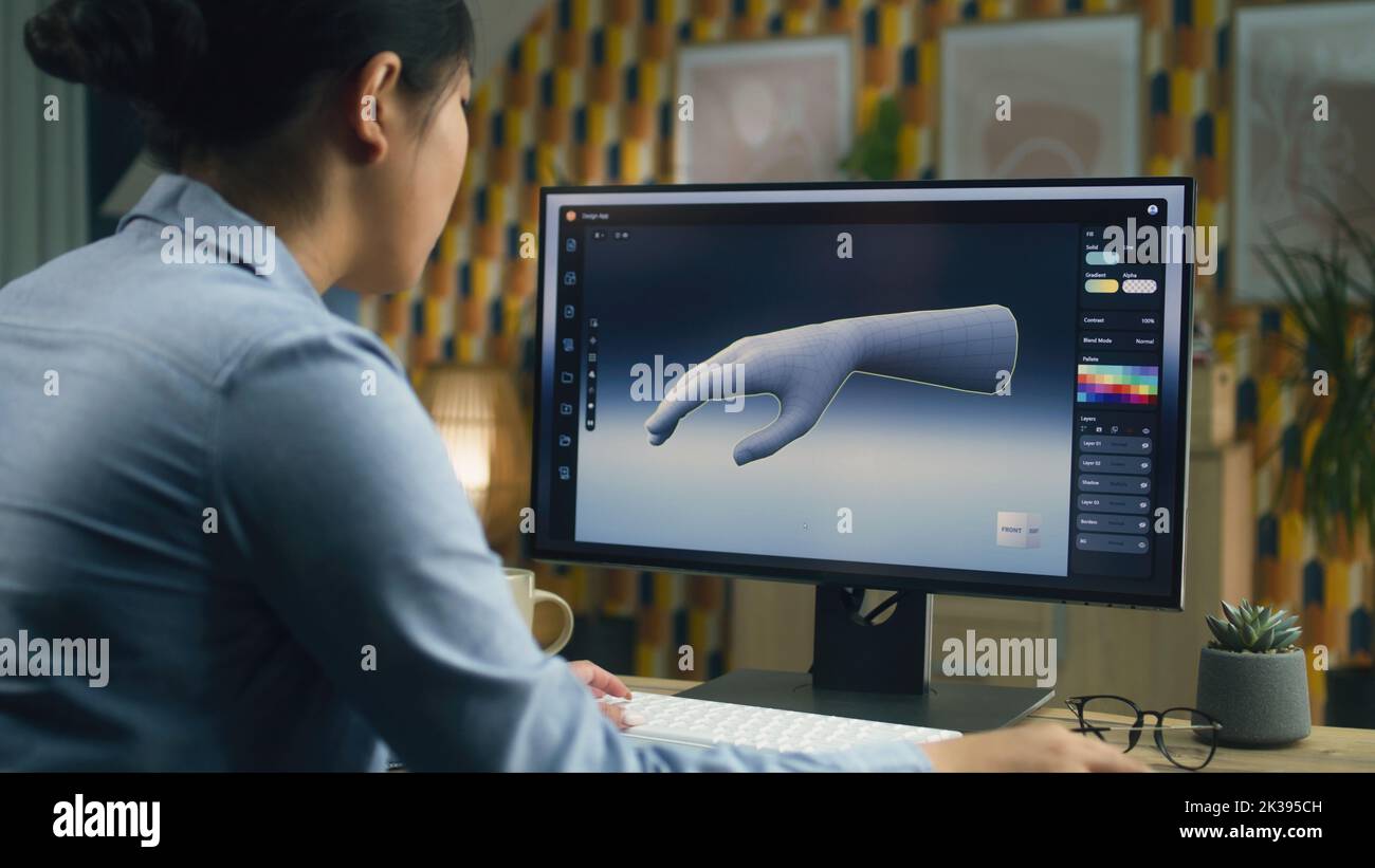 3d animation render computer in hi-res stock photography and images - Alamy