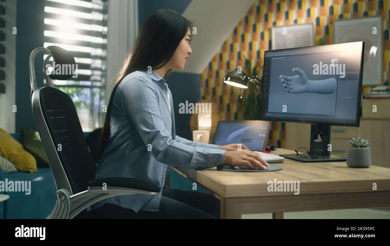 Animation computer modelling hi-res stock photography and images - Alamy